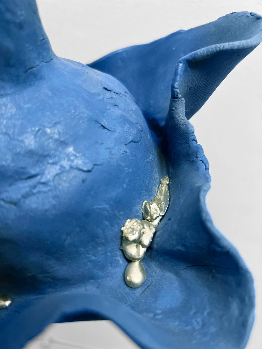 Blue Line Collection N 14 Vase in Porcelain by Anna Demidova for sale ...