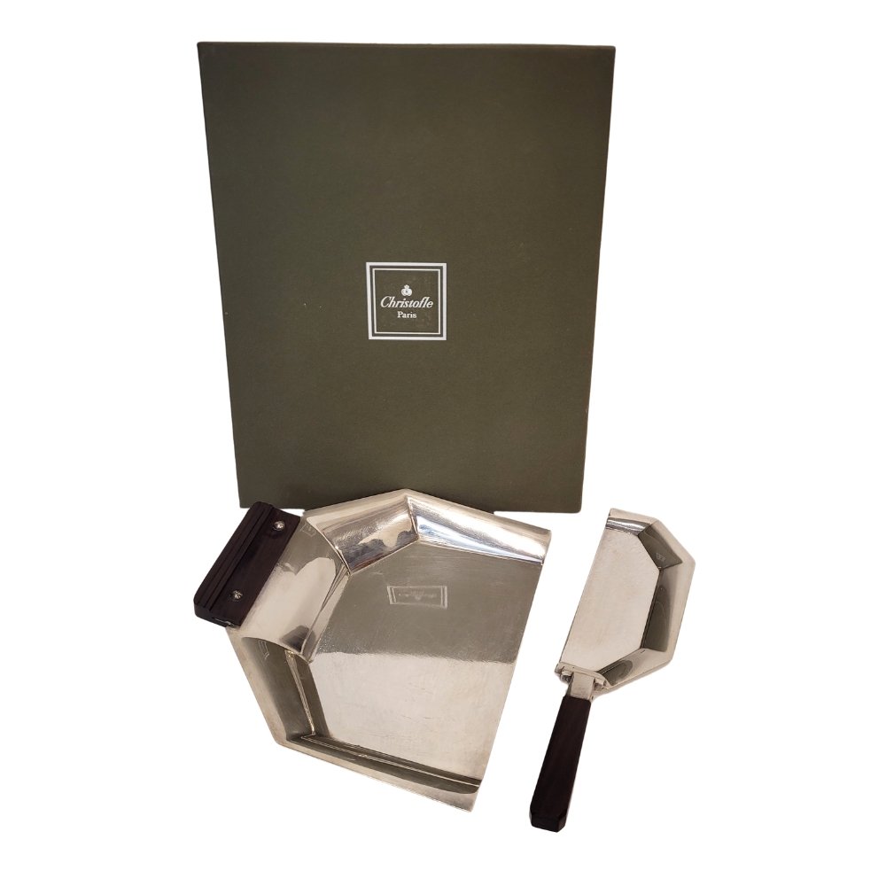 Art Deco Bread Picker in Alfenide from Christofle, France, 1980s for ...