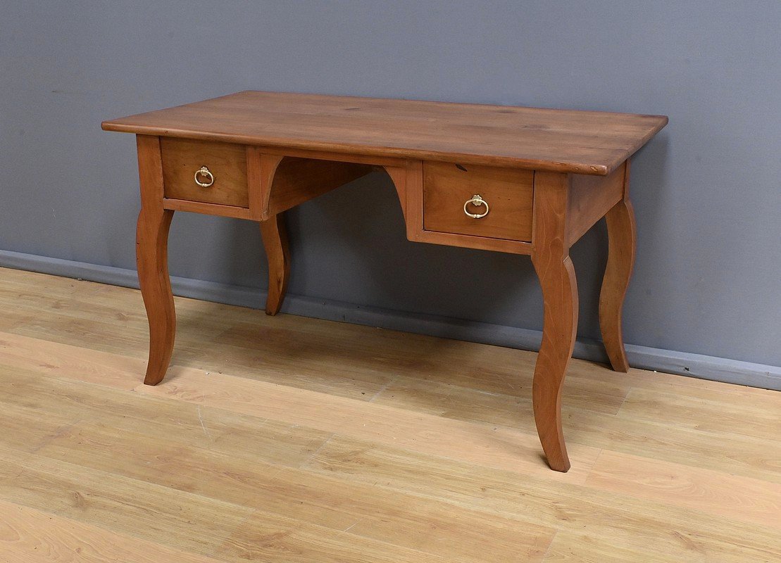 Desk Table in Cherry for sale at Pamono