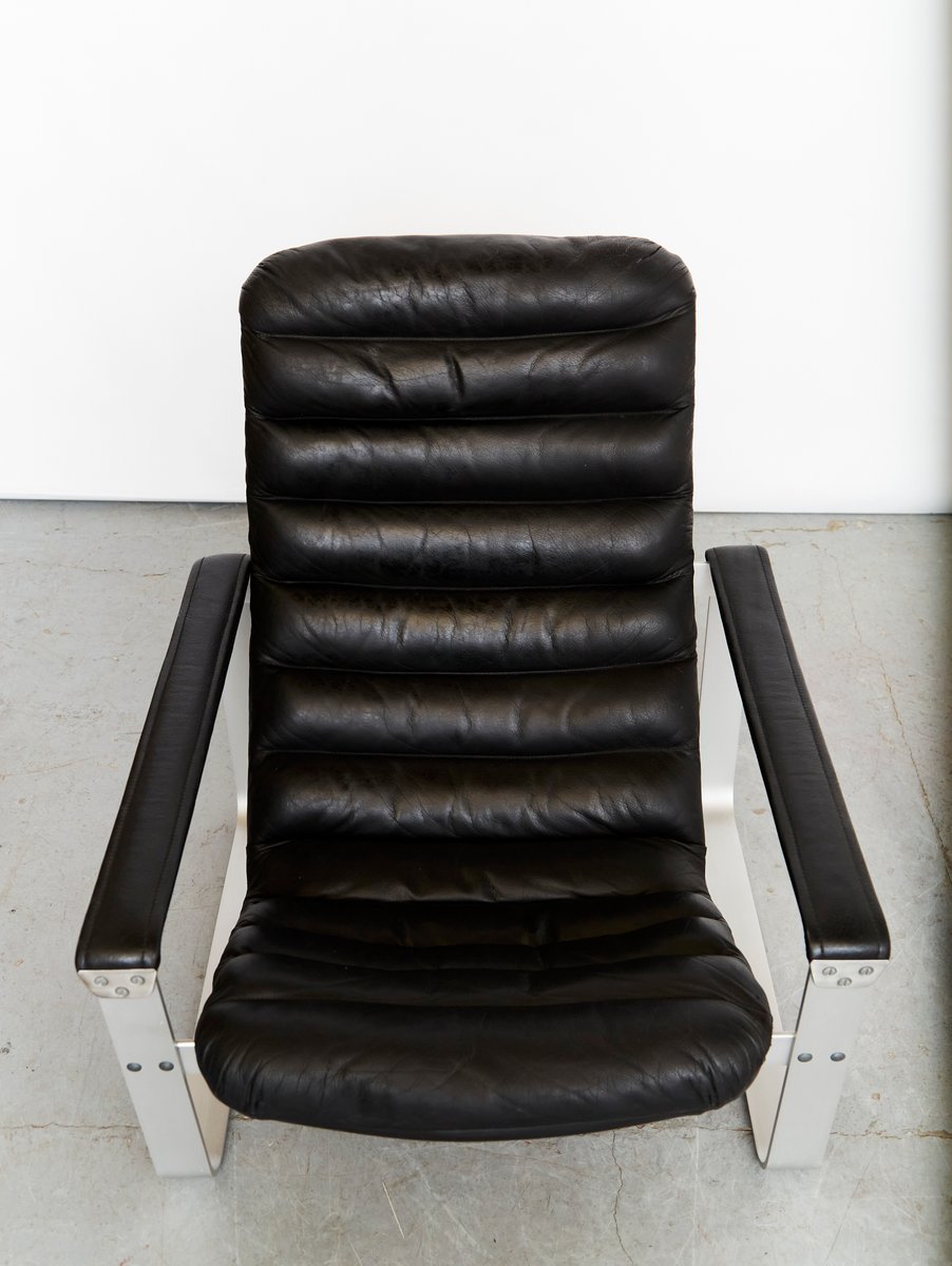 Set of Mid-Century Pulkka Lounge Chair and Ottoman by Ilmari ...