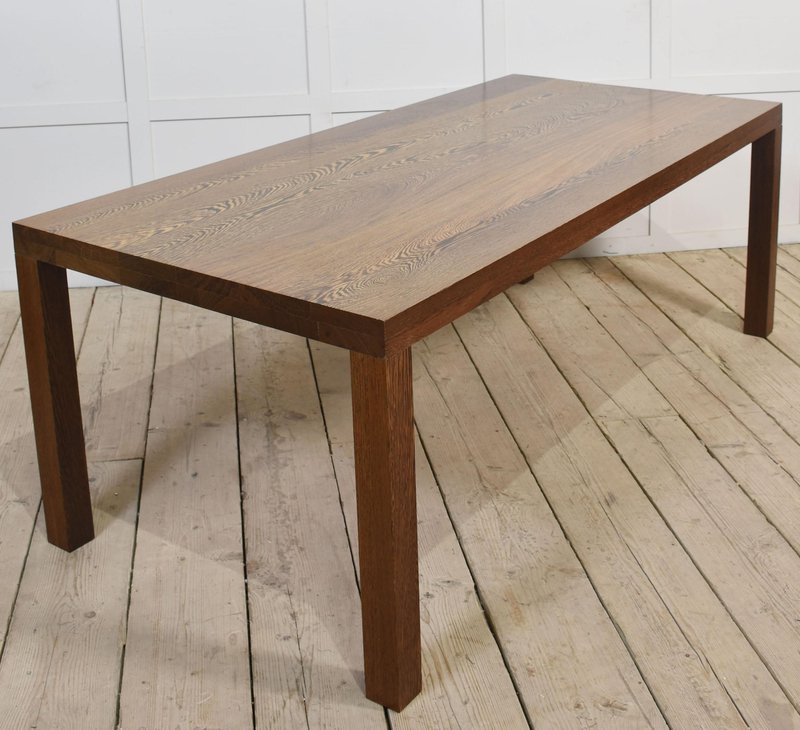 Rectangular Oak Dining Table, 1960s for sale at Pamono