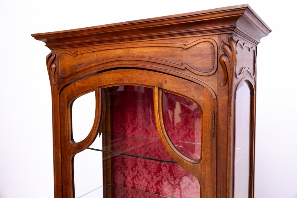 Art Nouveau Display Case, France, 1910s for sale at Pamono