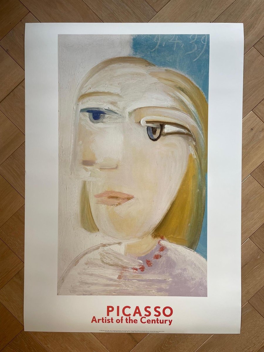 Pablo Picasso, Head of a Woman (Marie Thérese Walter), 1990s, Paper ...