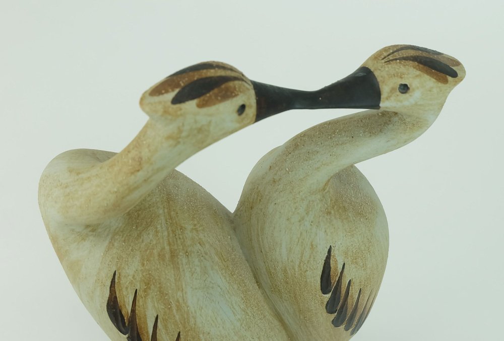 Mid-Century Ceramic Cranes Figurine from Sgrafo Modern, 1970s for sale ...