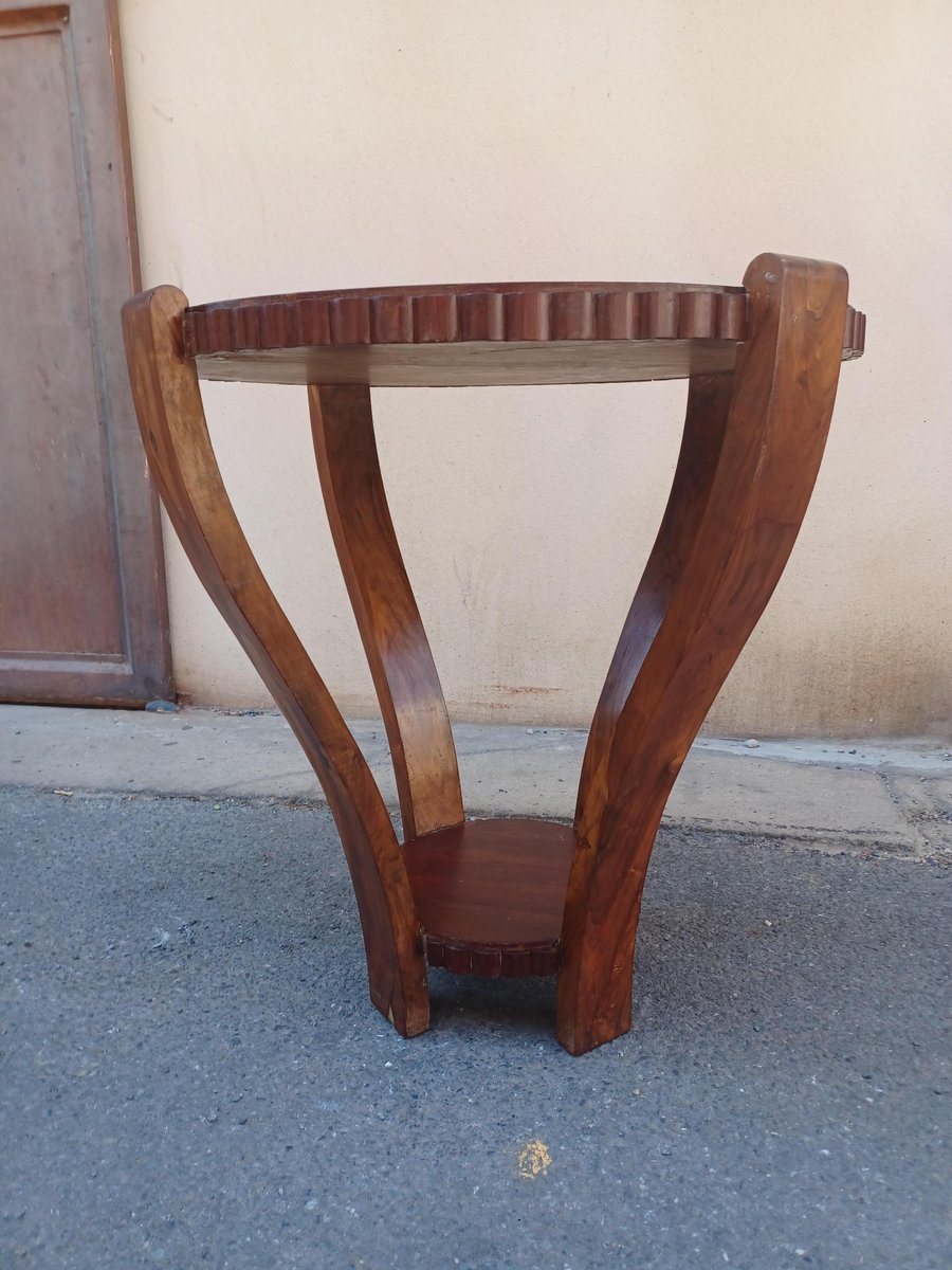 Art Deco Pedestal Table, 1930s for sale at Pamono