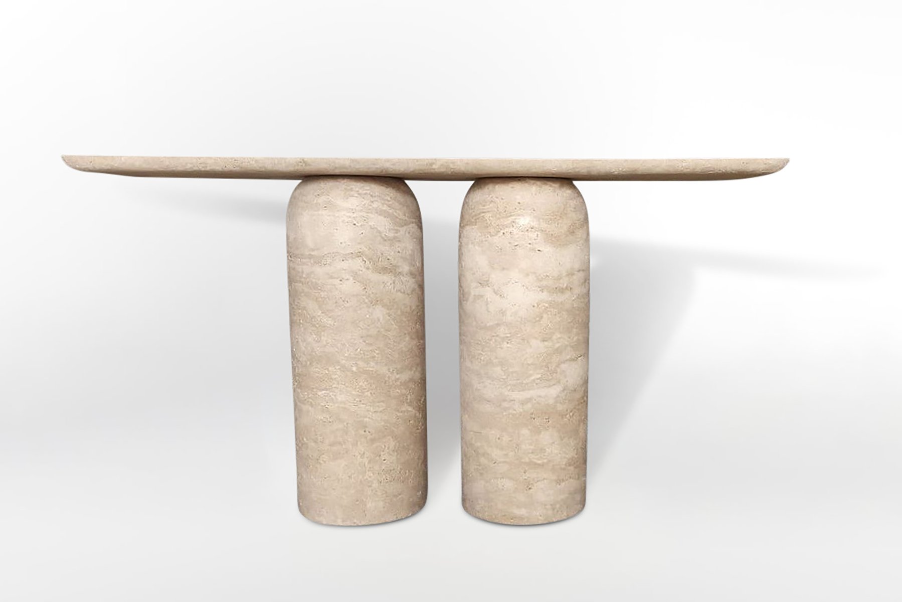 Travertine Console Table by My Habitat Design for sale at Pamono