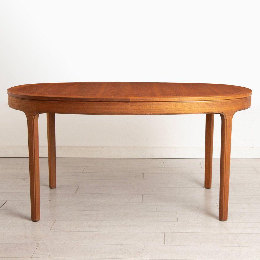 Midcentury Modern Teak Oval Dining Table by Nathan, 1970s for sale at ...