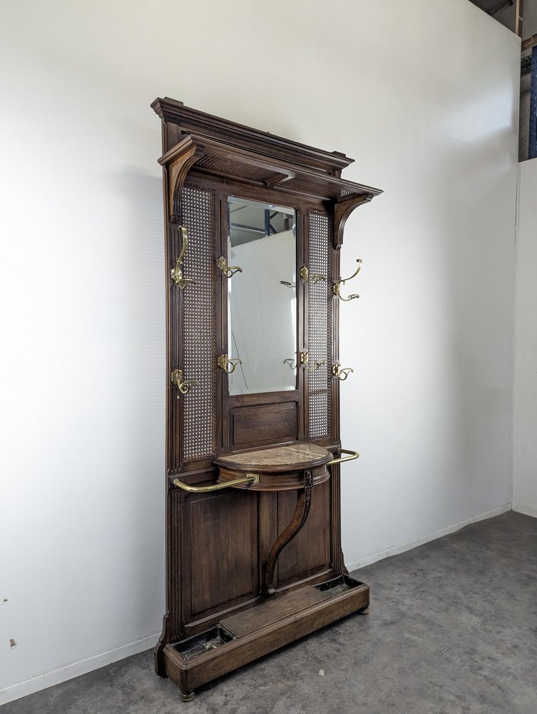 Mahogany Coat Rack, Early 20th Century for sale at Pamono