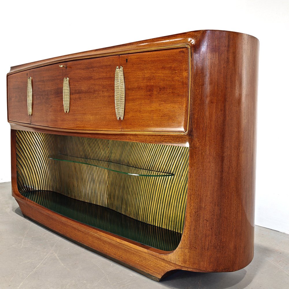 Vintage High Cabinet Bar by Vittorio Dassi for La Permanente Mobili ...