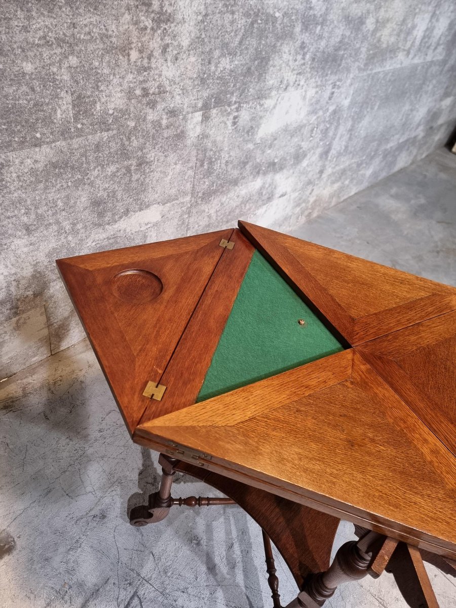Antique Game Table from Pander & Zoon, 1920s for sale at Pamono