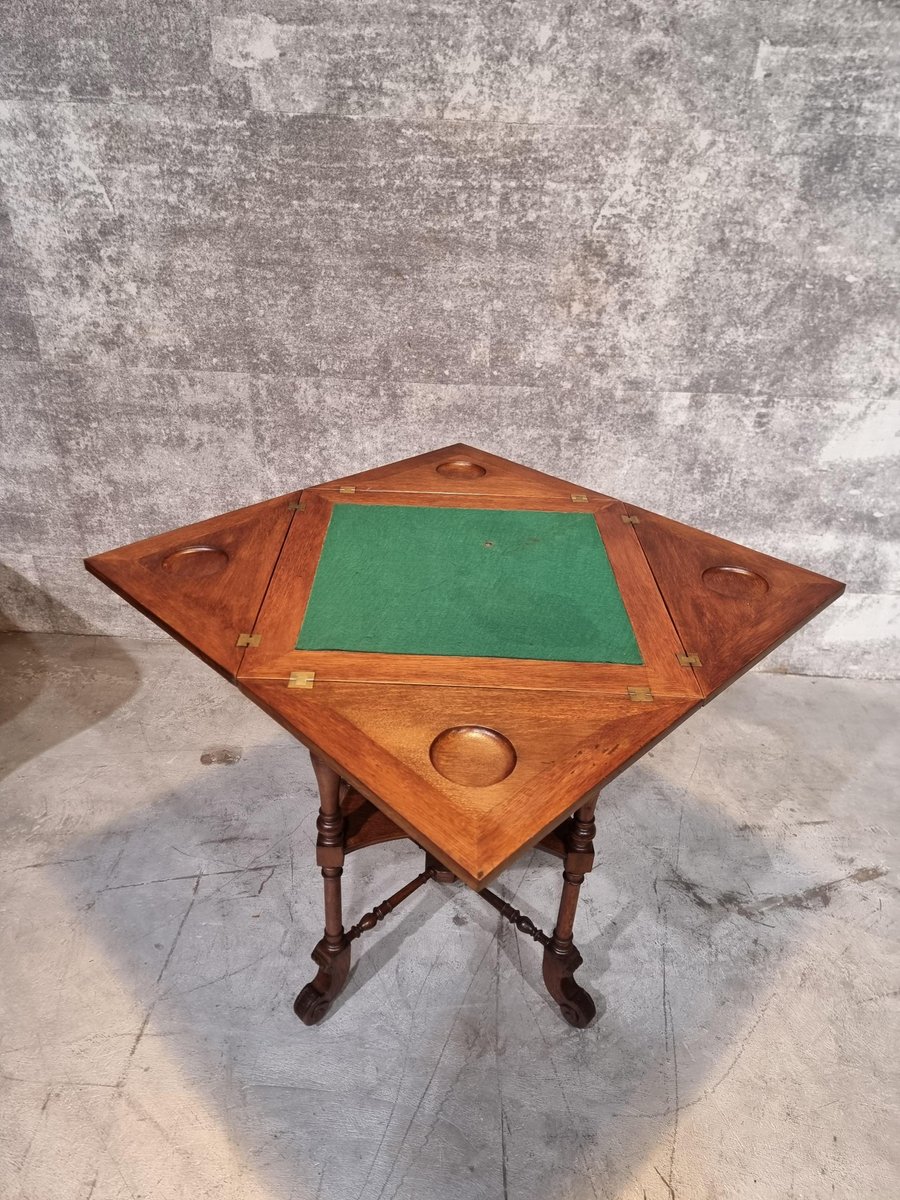 Antique Game Table from Pander & Zoon, 1920s for sale at Pamono