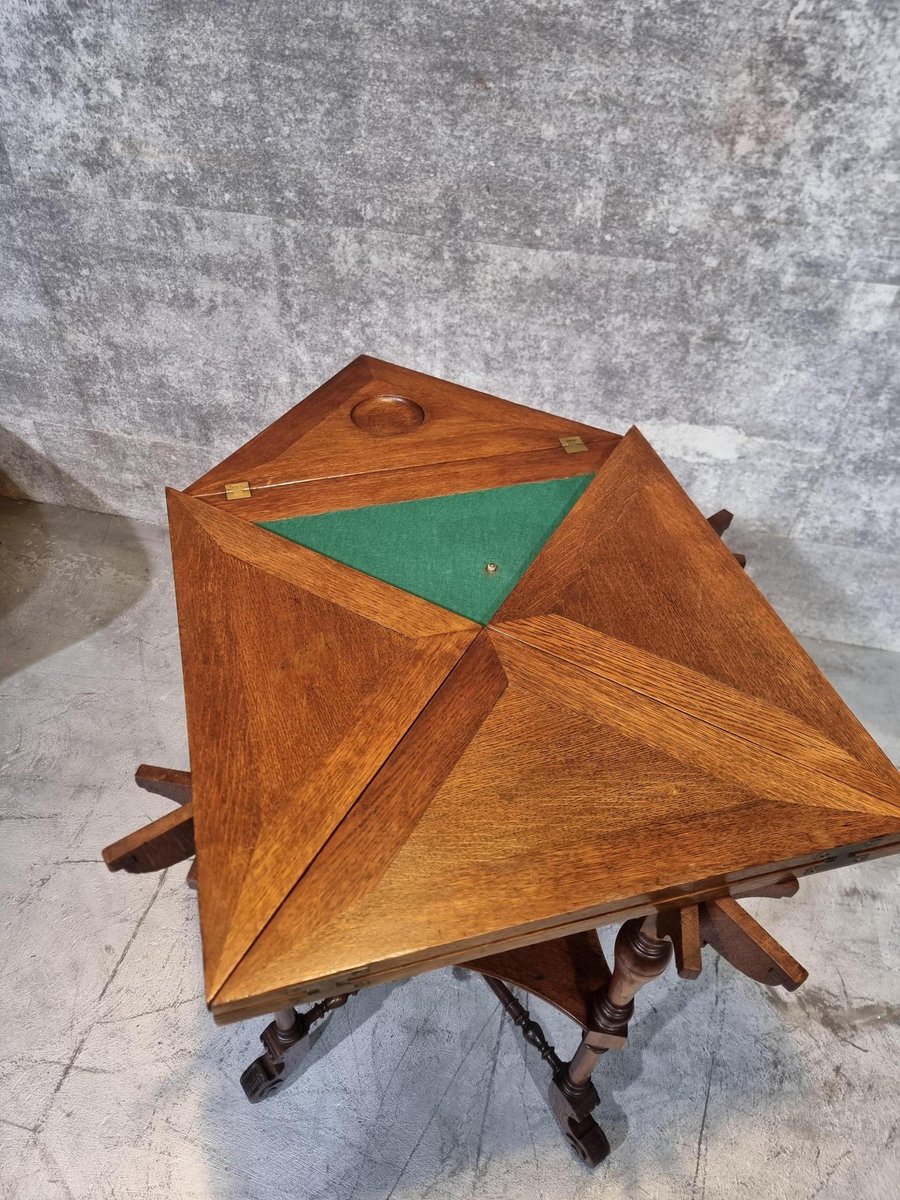 Antique Game Table from Pander & Zoon, 1920s for sale at Pamono