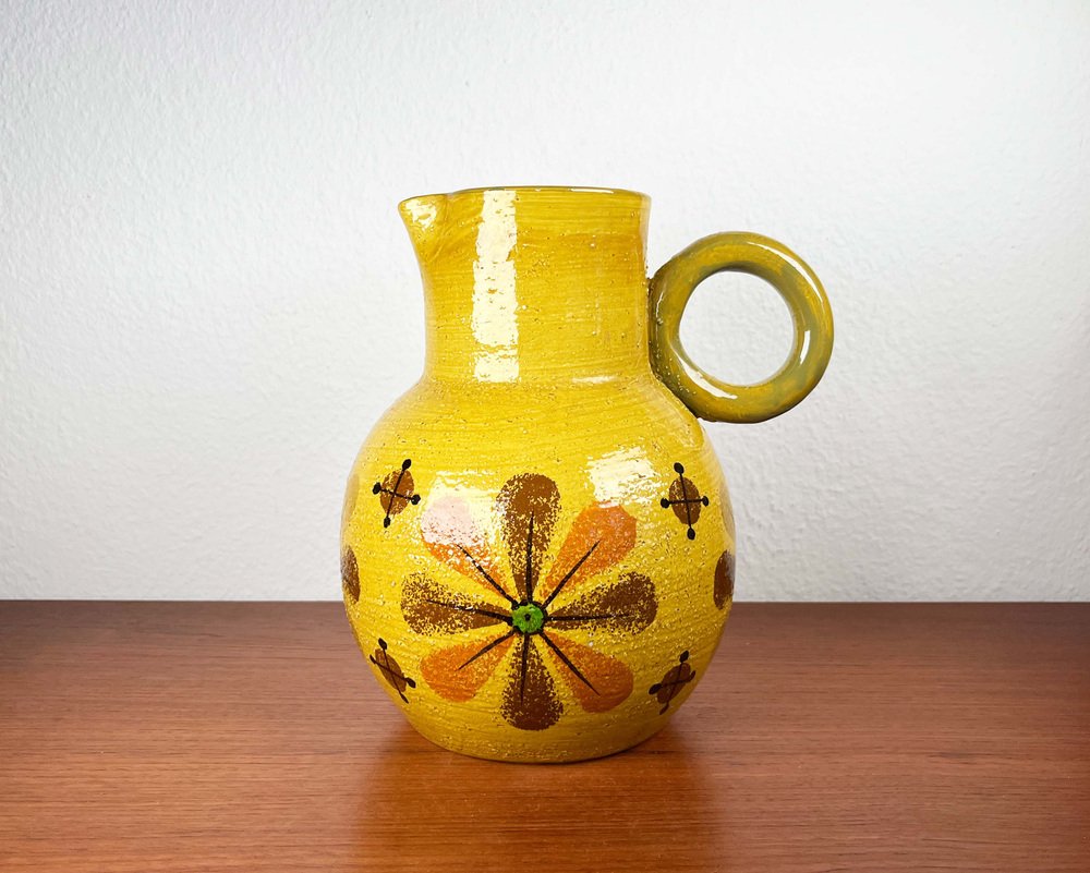 Mid-Century Modern Italian Studio Pottery Jug from Bitossi, 1960s for ...