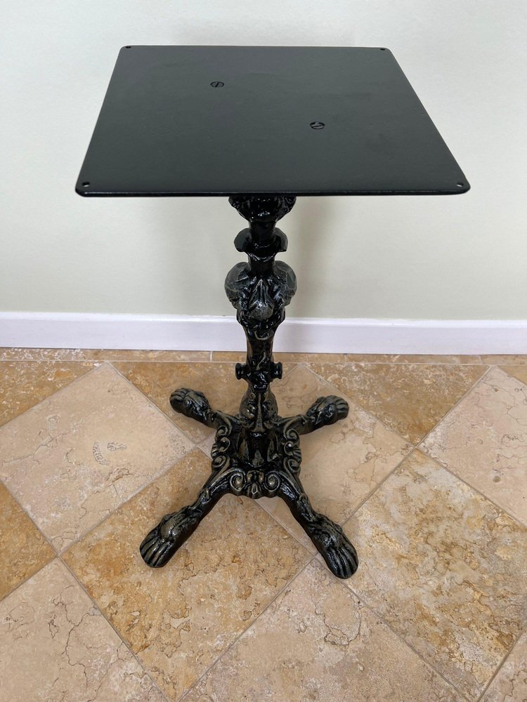 Victorian Hand Painted Cast Iron Occasional Table for sale at Pamono