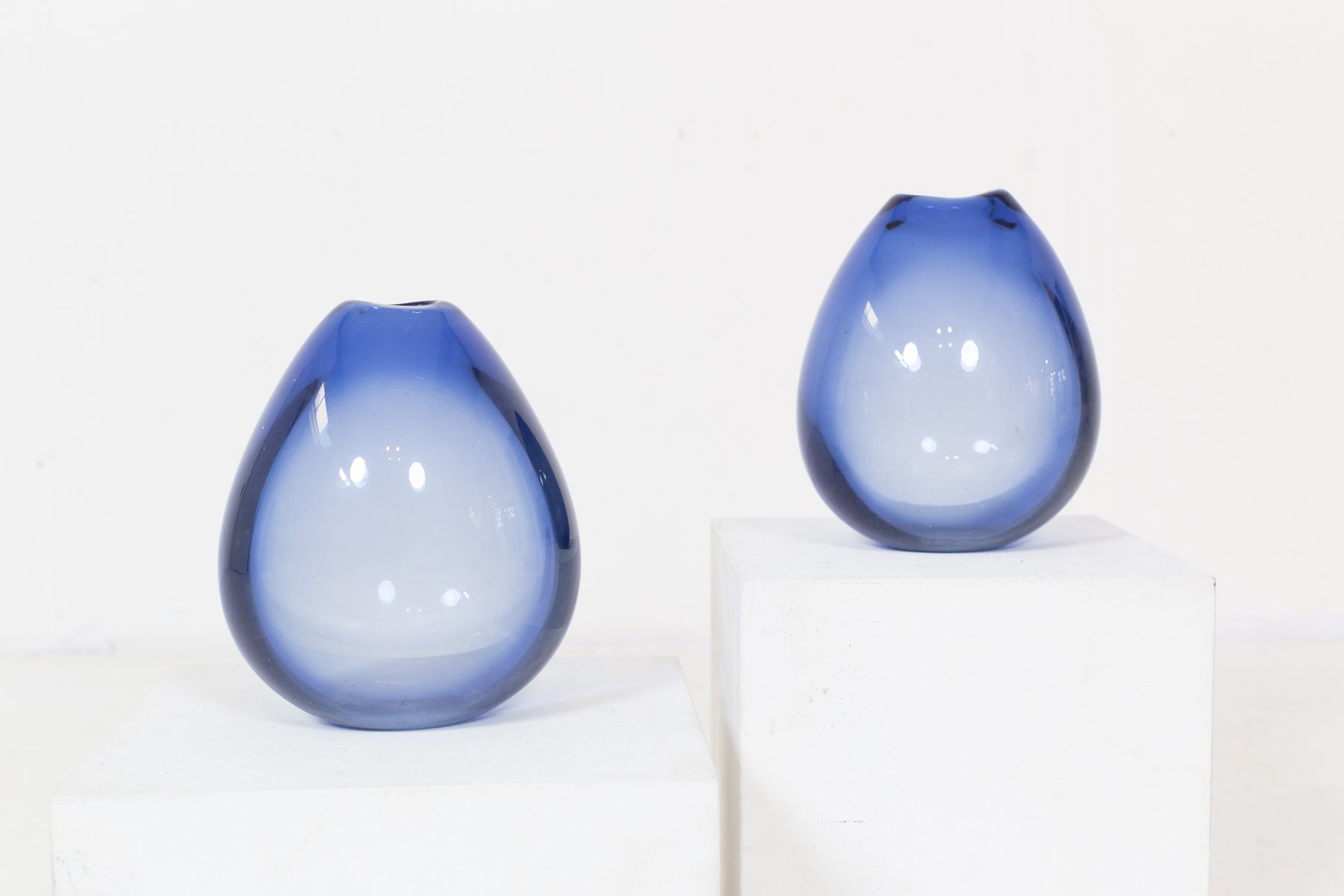 Drop Vases by Per Lutken, 1950s, Set of 2 for sale at Pamono