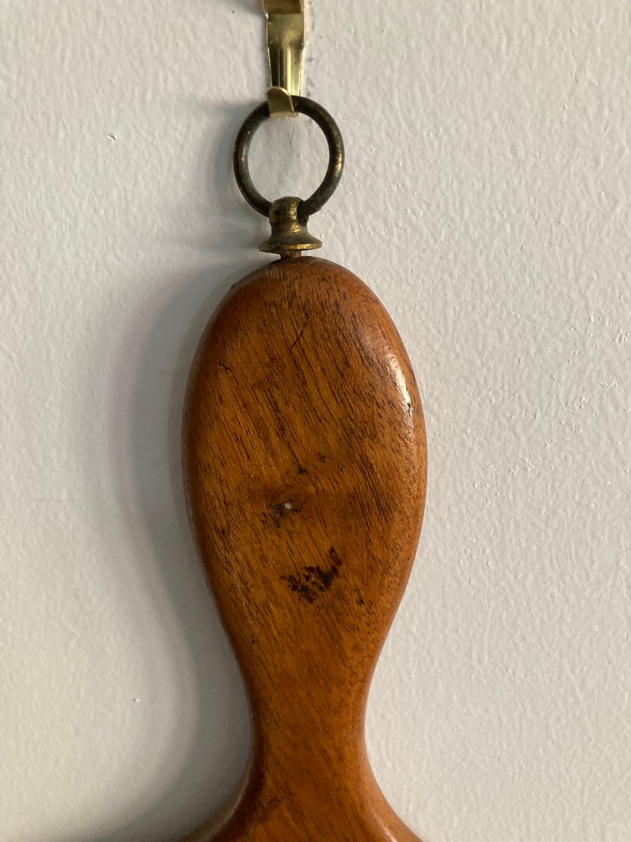 Large Antique Mahogany Magnifying Glass for sale at Pamono