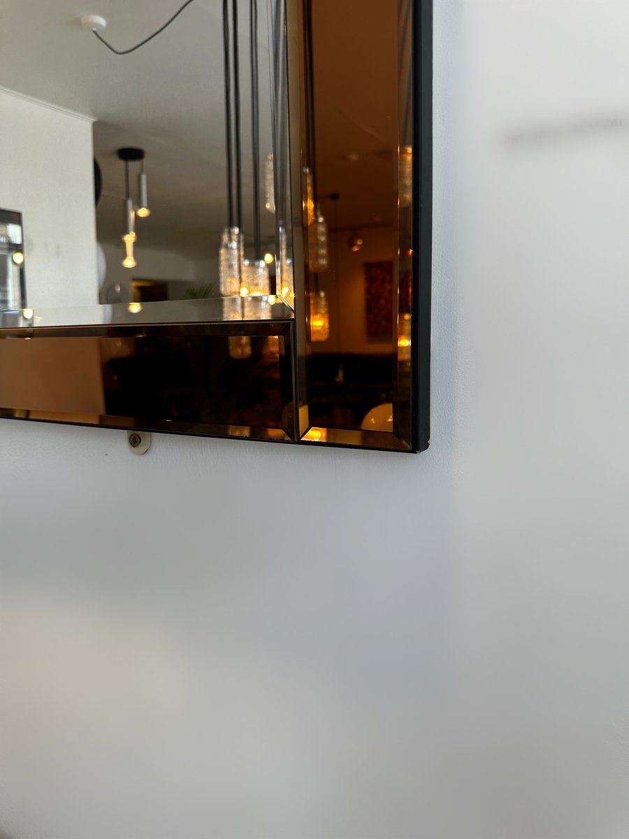 Art Deco Revival Mirror, 1980 for sale at Pamono