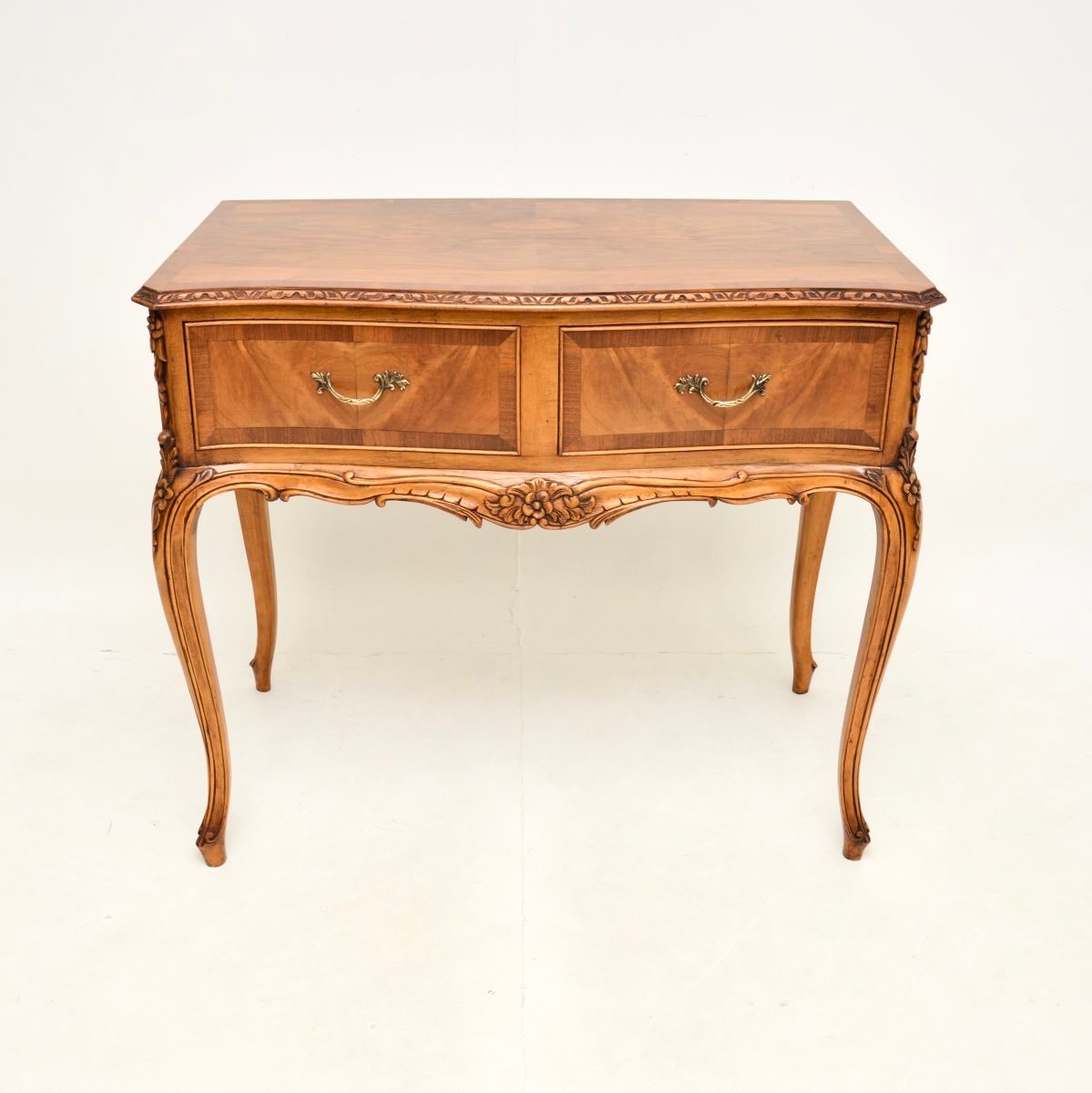 French Walnut Console Table, 1920s for sale at Pamono