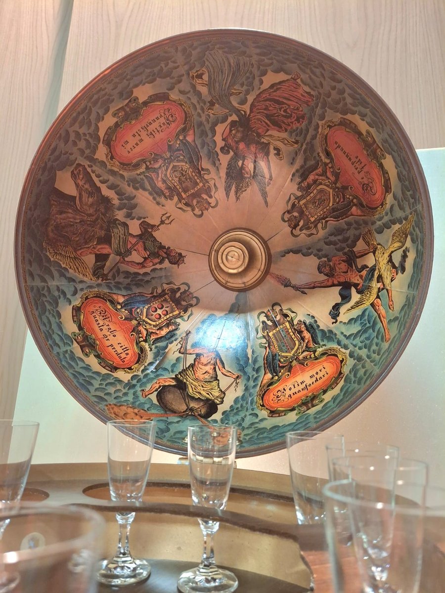 Vintage World Map Bar Cabinet for sale at Pamono