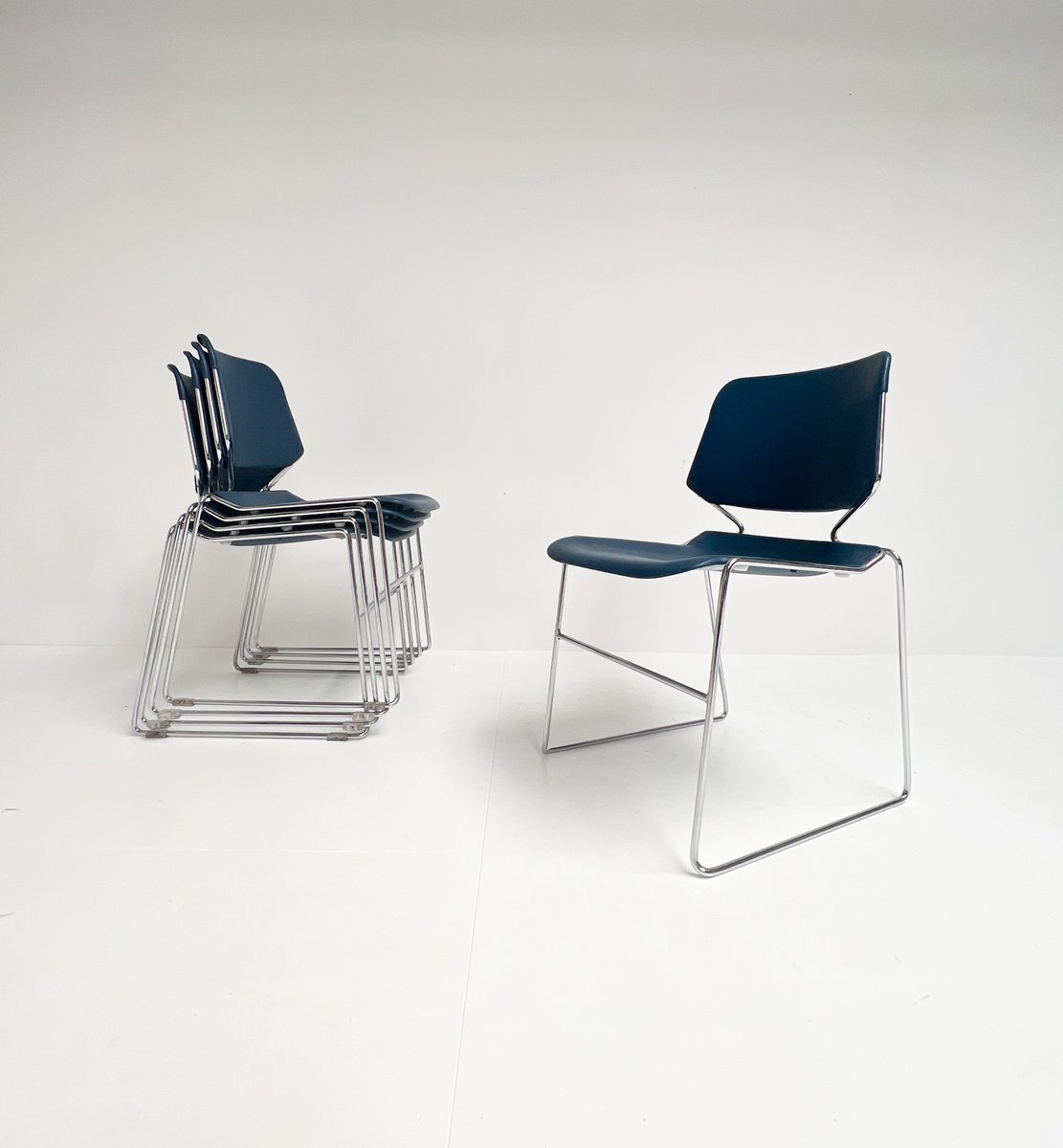 Stackable Matrix Krueger Chair by Thomas Tolleson, 1970s for sale at Pamono