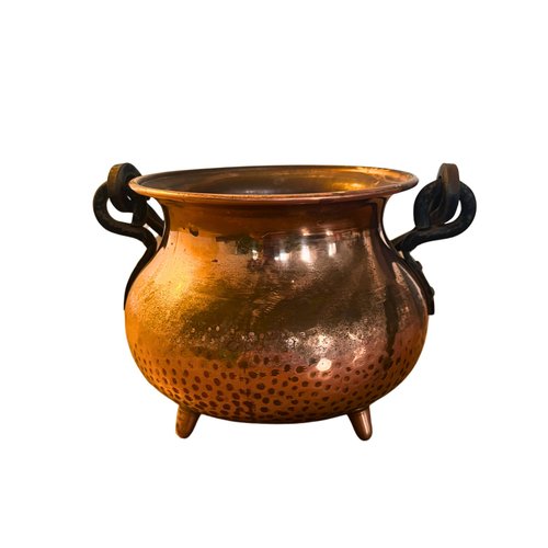 19th Century French Cauldron in Hammered Copper, Circa 1880 for sale at ...