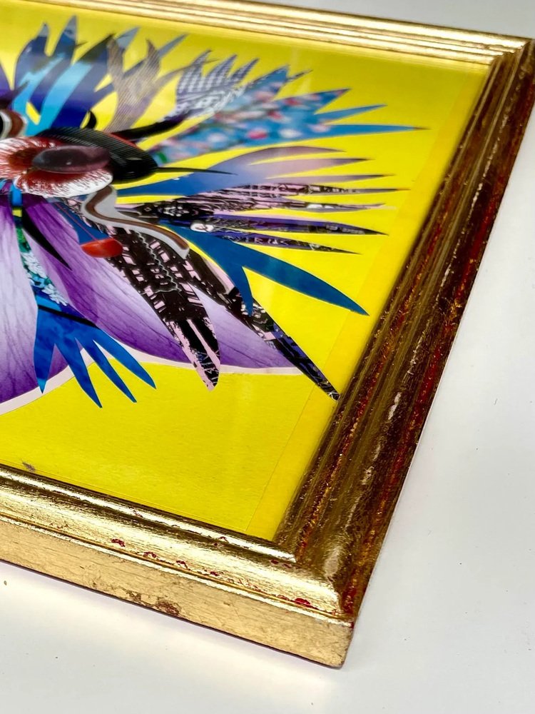 Maria Donata Papadia, Centaurea, Paper Collage for sale at Pamono