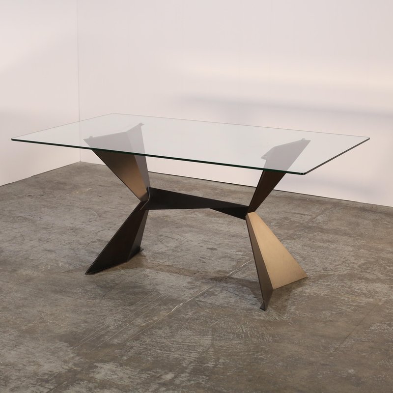 Echo Rectangular Dining Table by Tom Faulkner for sale at Pamono