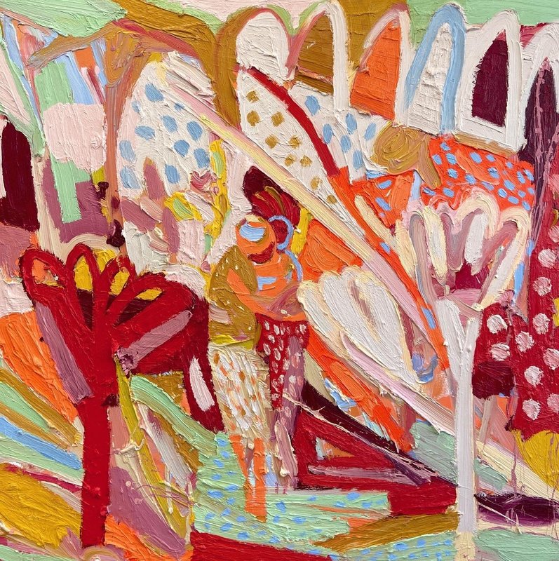 Paul Wadsworth, Ballando con Datura, 2025, Dipinto ad olio in vendita ...