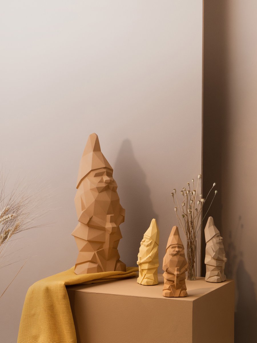 Nino Garden Gnome in Peach by Pellegrino Cucciniello for Plato Design ...