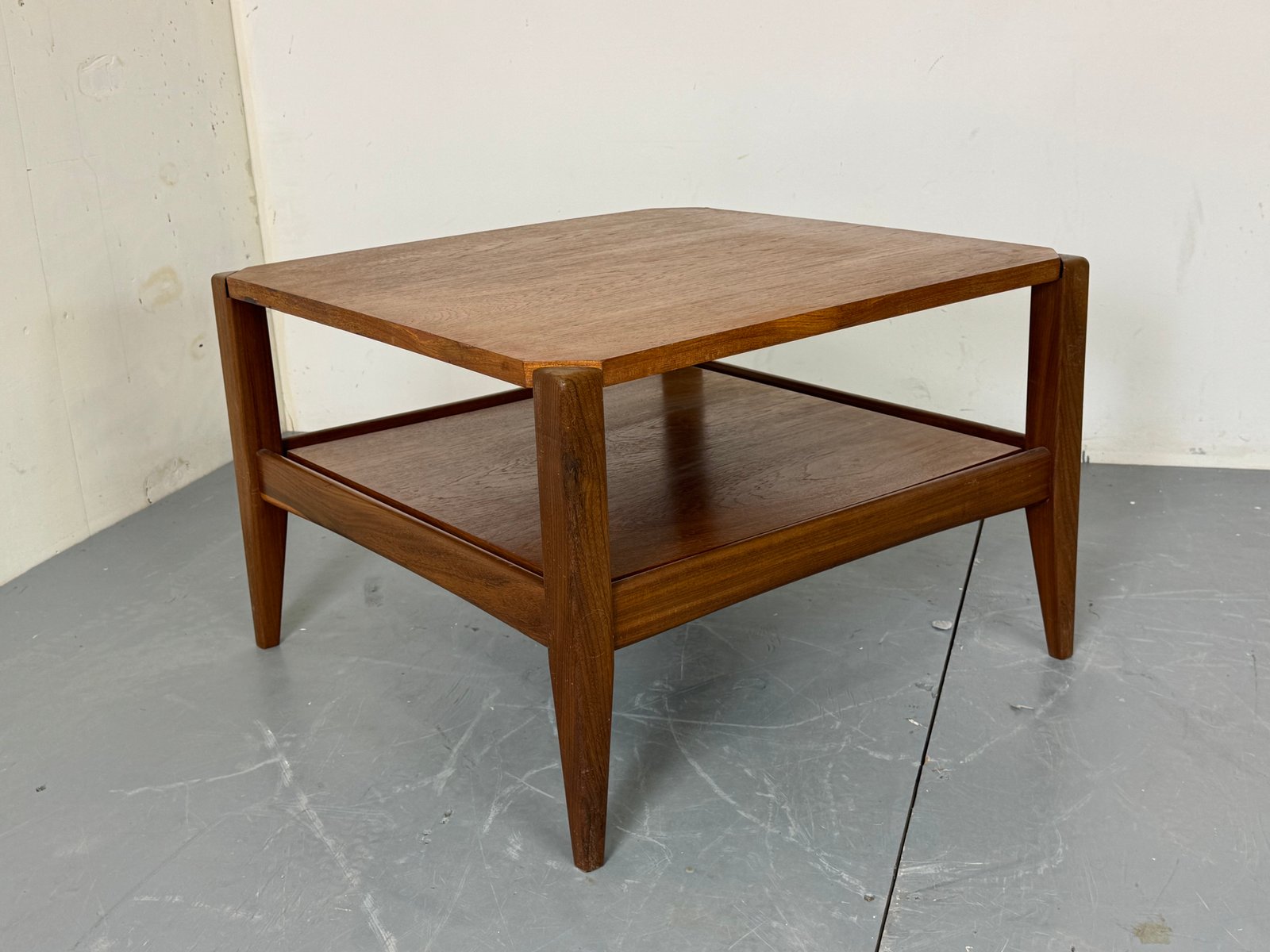 Scandinavian Teak & Formica Coffee Table, 1950s for sale at Pamono