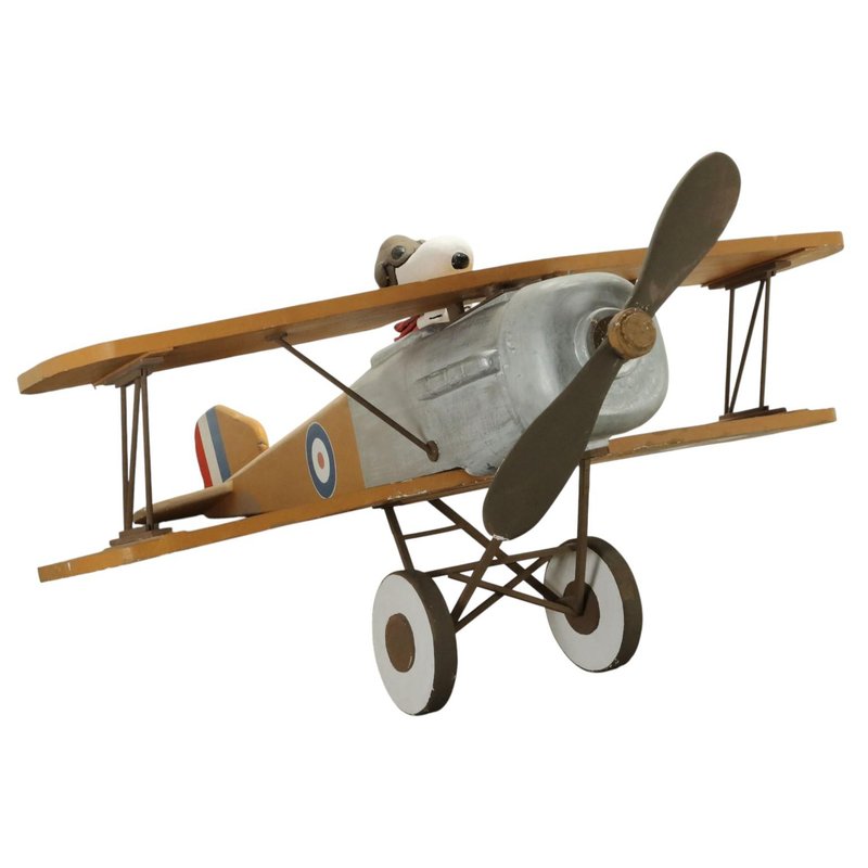Airplane Model with Snoopy Aviator for sale at Pamono