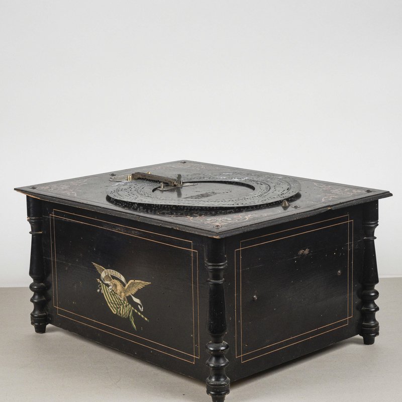 Hand Crank Organ Working with Discs from C Maffei E Figli, Late 19th ...