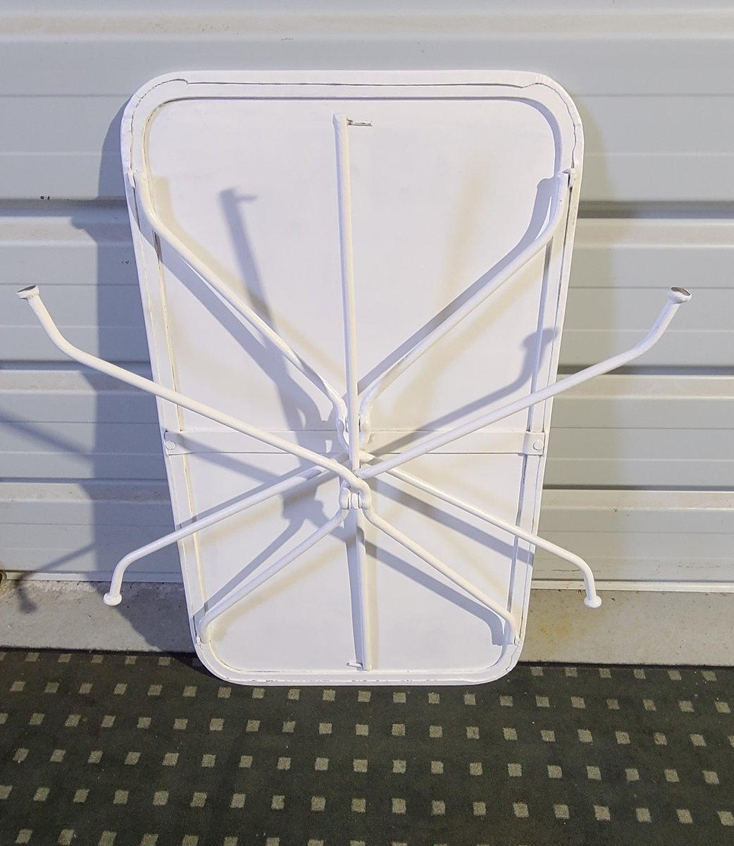 Wrought Iron Garden Table, 1900s for sale at Pamono