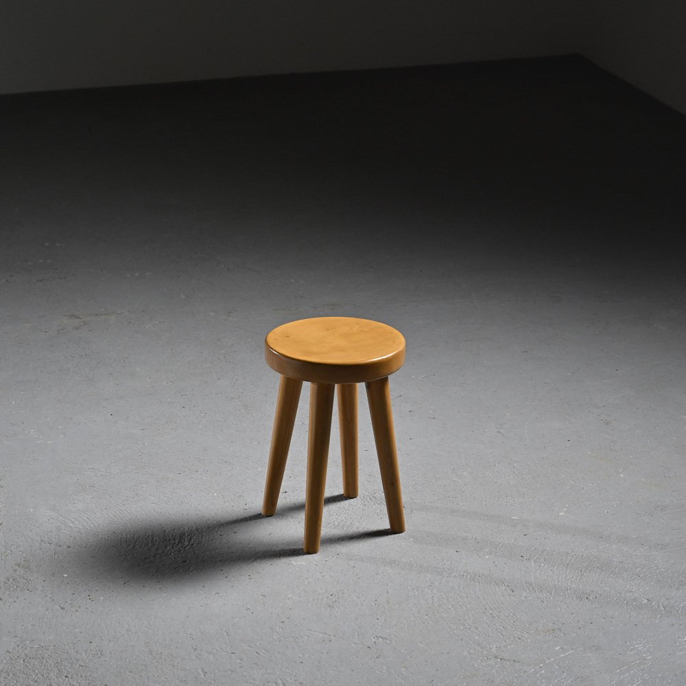 Vintage French Stool by René Martin, 1960s for sale at Pamono