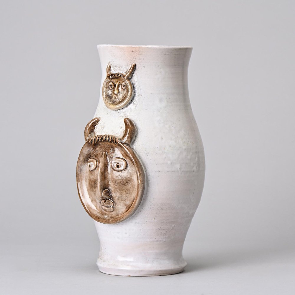 Faces Vase by Robert and Jean Cloutier, 1965 for sale at Pamono