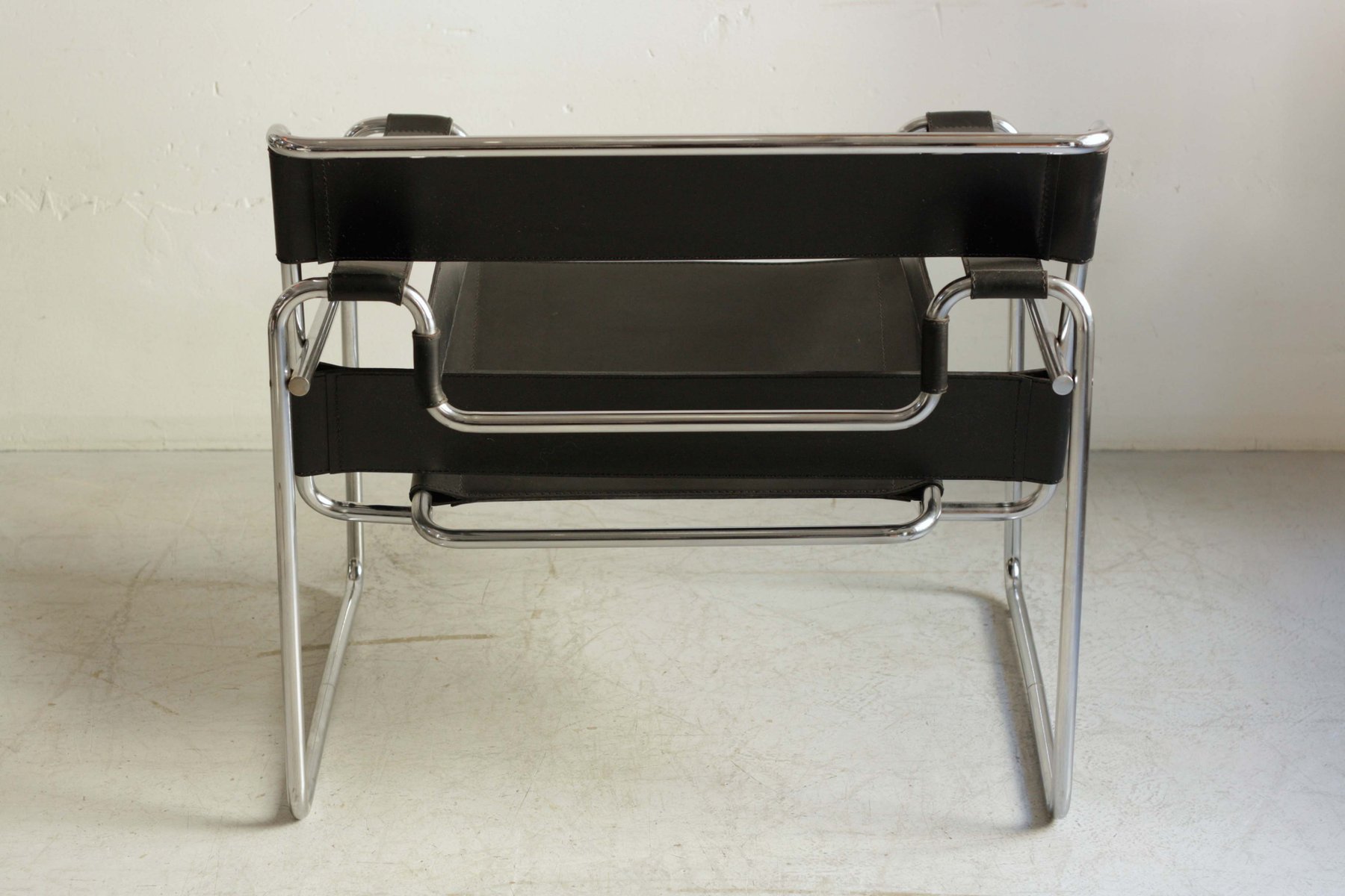 Sedia B3 Wassily Bauhaus nera di Marcel Breuer per Gavina in vendita su ...