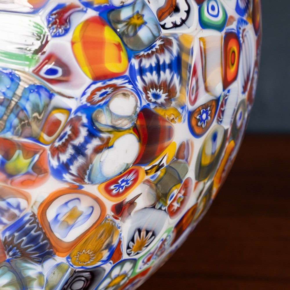Italian Ball Shaped Table Lamp by Murrina Millefiori, 2000 for sale at ...