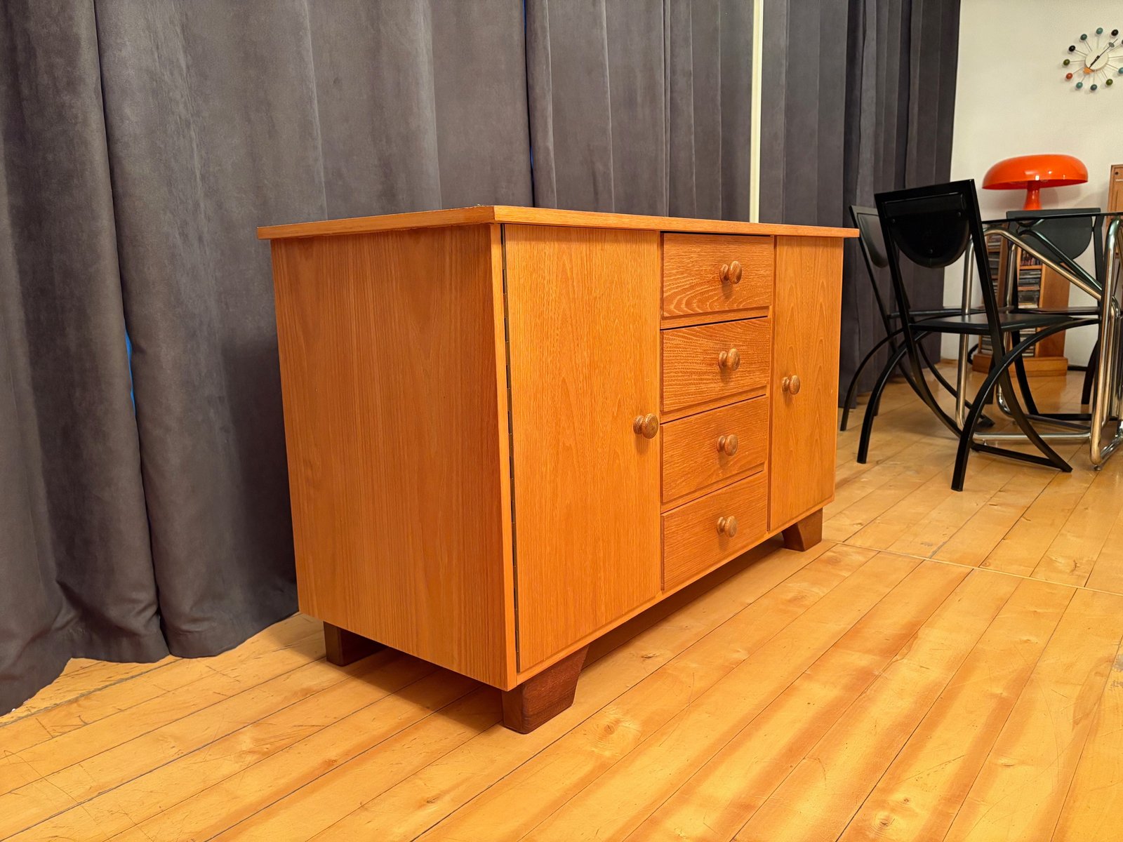 Vintage German Sideboard, 1960s for sale at Pamono