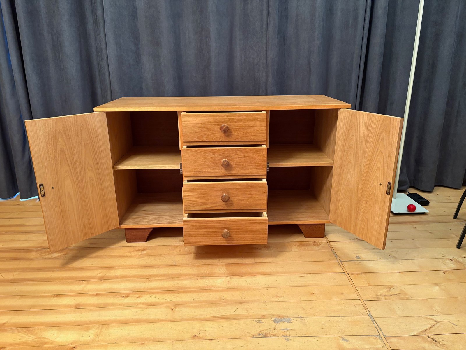 Vintage German Sideboard, 1960s for sale at Pamono