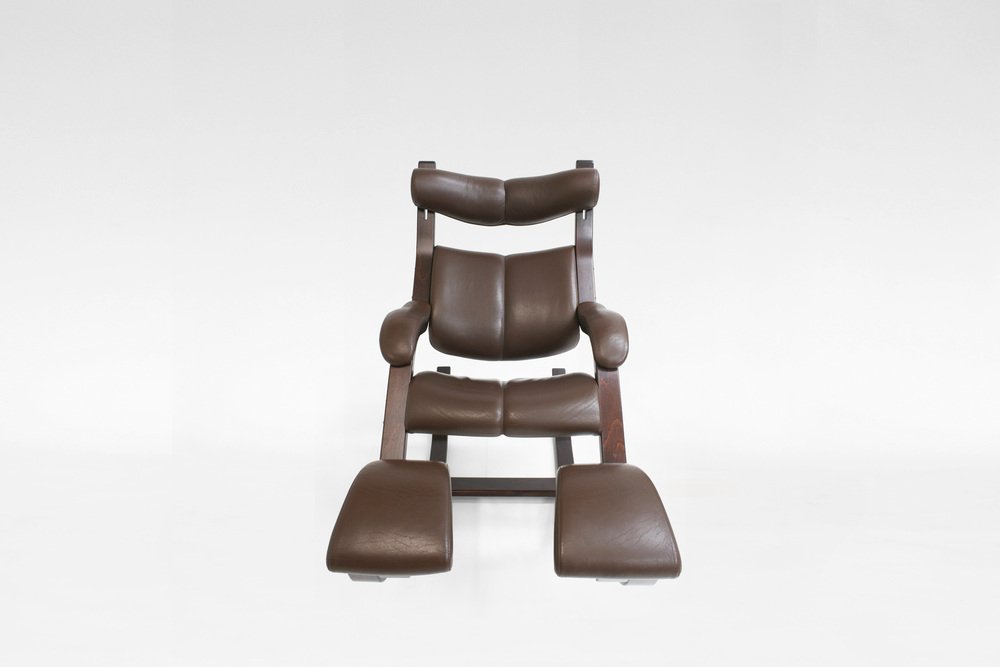 Vintage Gravity Balans Lounge Chair by Peter Opsvik for Varier, 1980s ...