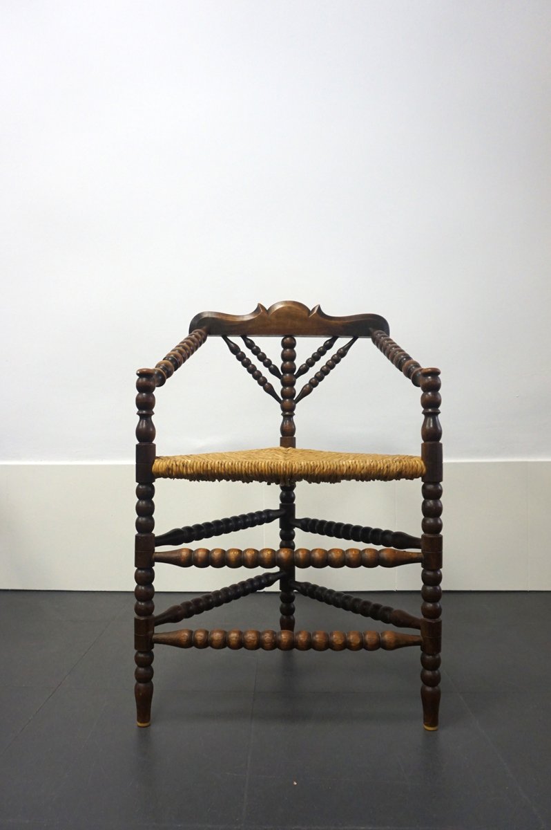 Late 19th-Century Dutch Weaving Chair for sale at Pamono