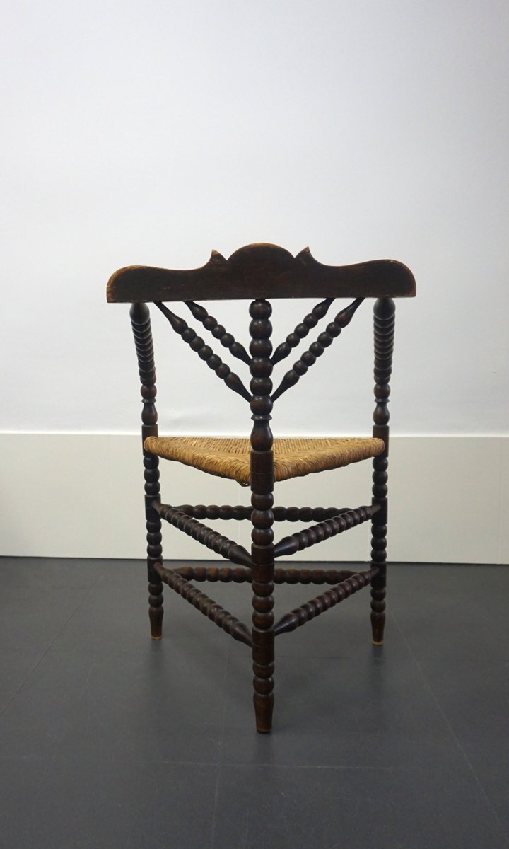 Late 19th-Century Dutch Weaving Chair for sale at Pamono