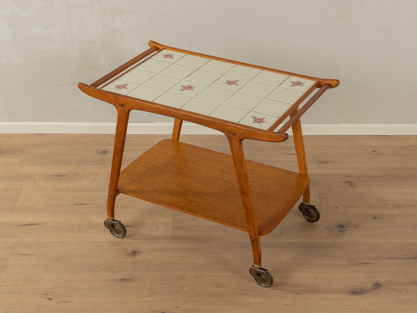 Vintage Serving Trolley, 1950s for sale at Pamono