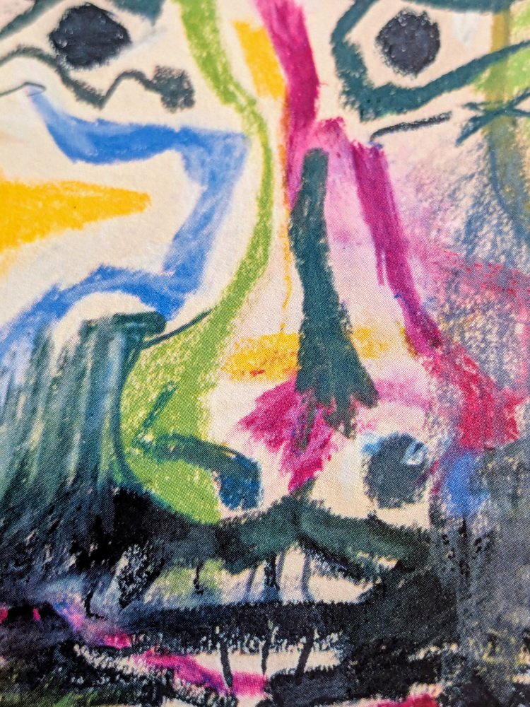 Pablo Picasso, Portrait, Art Print in Colors, 1966 for sale at Pamono
