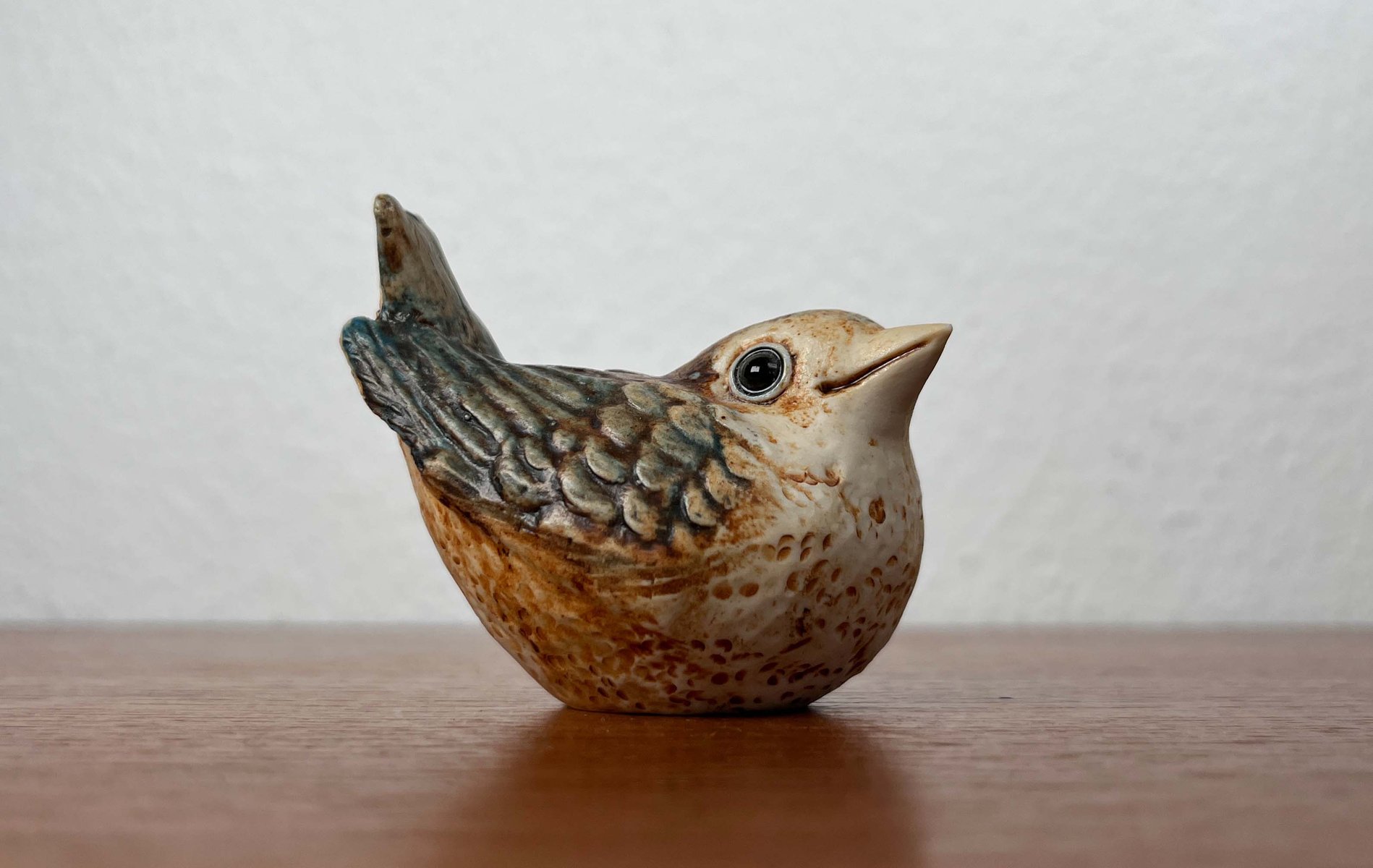 Mid-Century Modern Danish Studio Pottery Bird Figurine by Poul Hauch ...