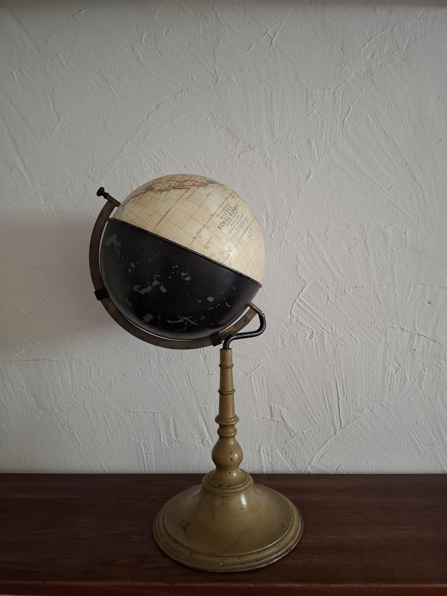 Spherical Globe by Johann Georg Rotau, 1910 for sale at Pamono