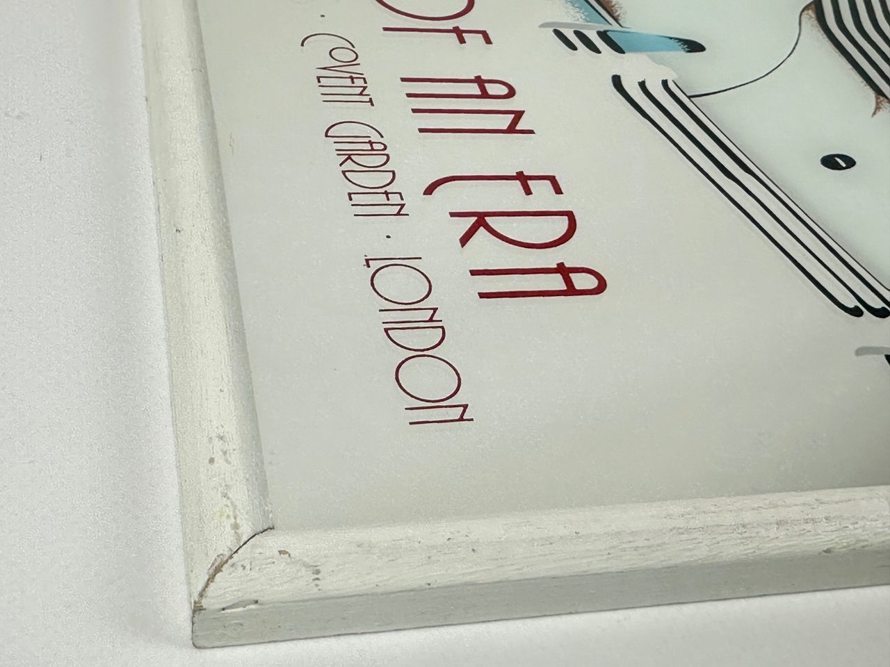 Art Deco Style Peter Kelly Art of an Era Advertising Mirror, 1980s for ...