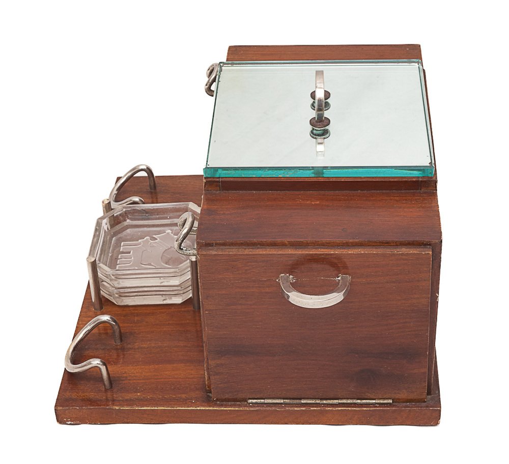 Art Deco Cigar Chest, 1930s for sale at Pamono
