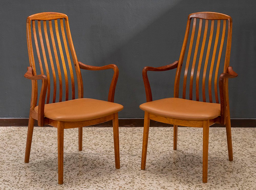 Dining Chairs by Preben Schou Andersen for Schou Andersen Møbelfabrik ...