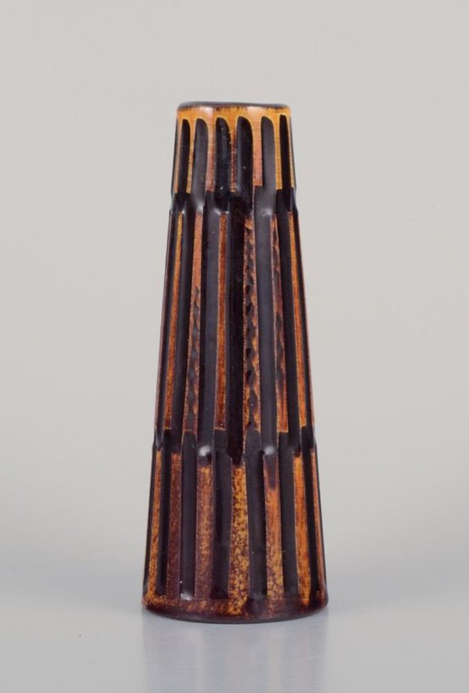 Modernist Ceramic Vase by Ingrid Atterberg for Upsala Ekeby, 1960s for ...
